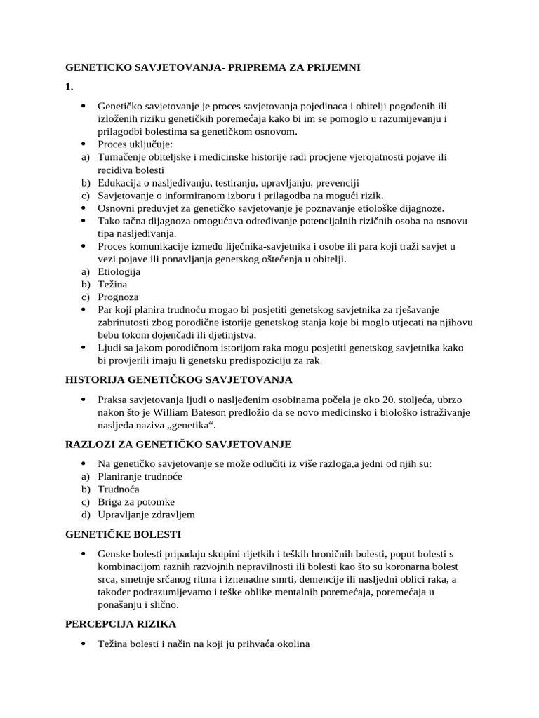 Prva Parcijala | PDF