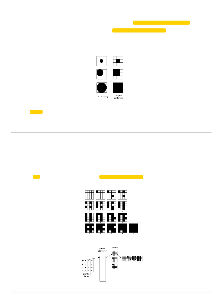 Digital Halftoning Process | PDF | Computer Vision | Imaging
