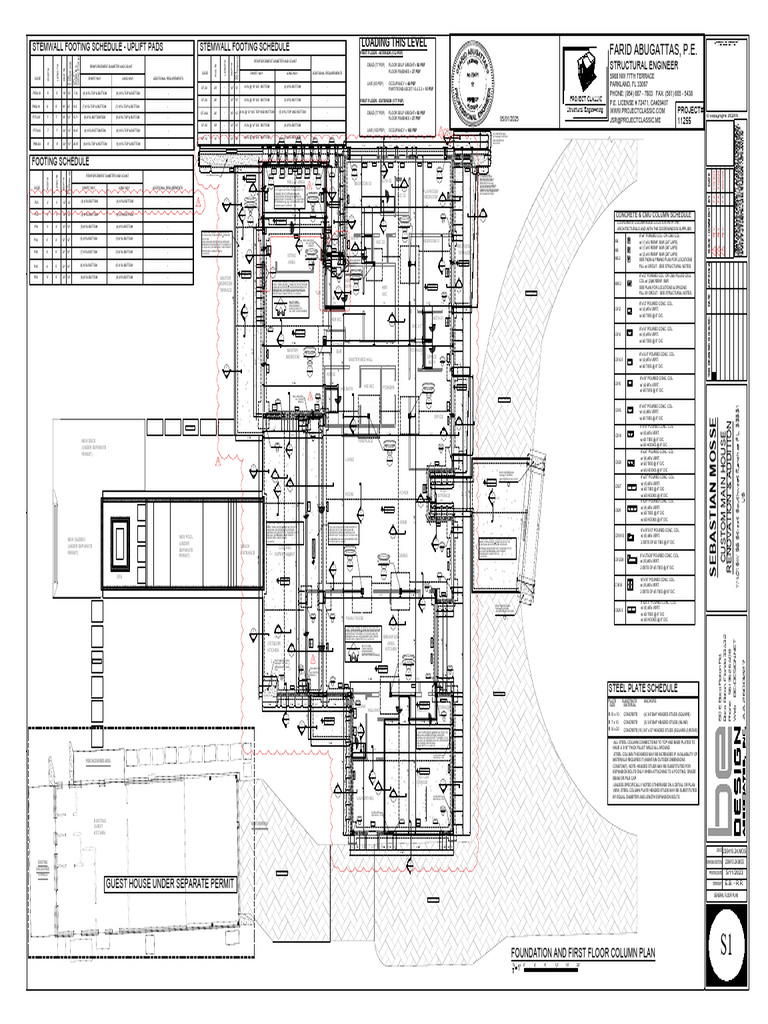 Sebastian Mosse Residence (Main House) | PDF | Civil Engineering ...