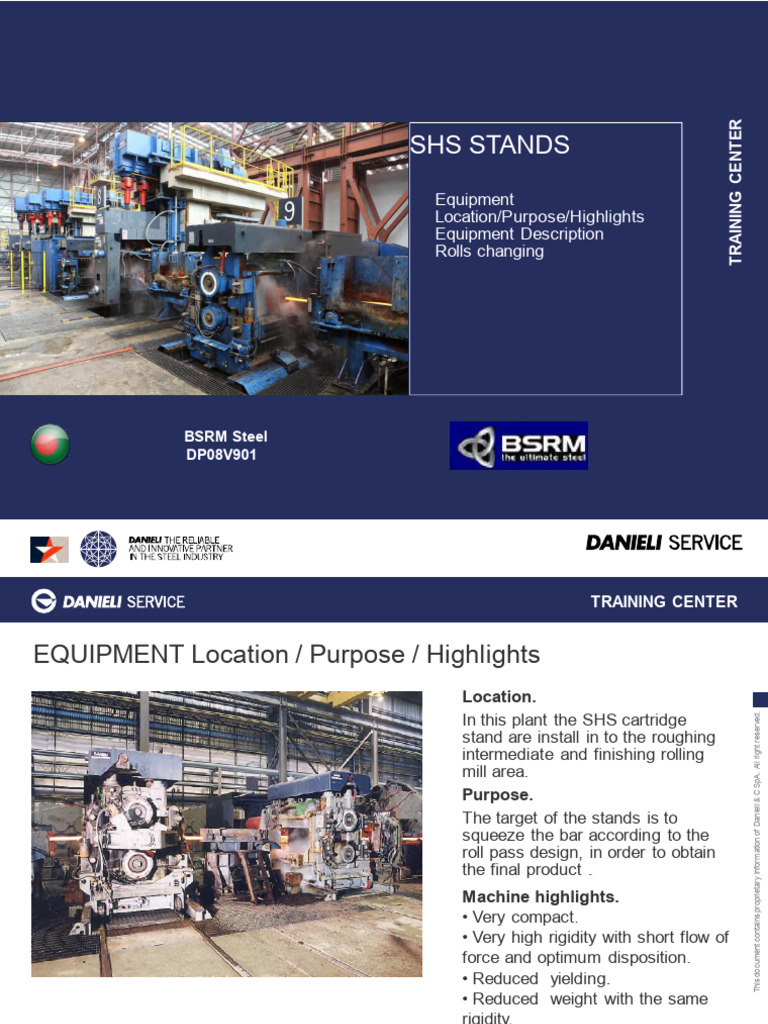 3.02 SHS rolling stands BM | PDF | Bearing (Mechanical) | Gear