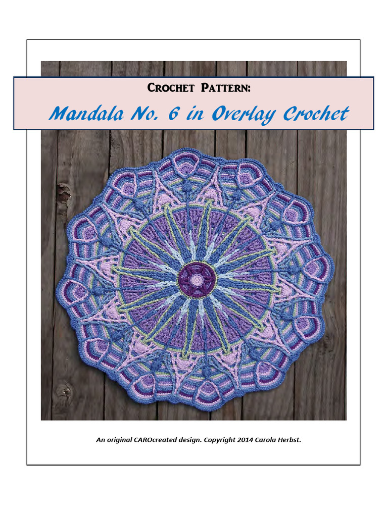 Mandala - PDF Filename - UTF-8'' - Mandala | PDF | Crochet | Handicrafts