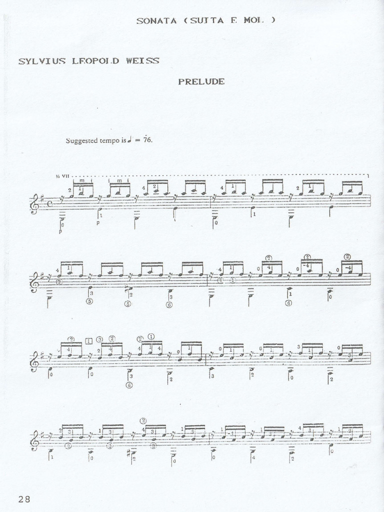 Prelude-Leopold Weiss | PDF