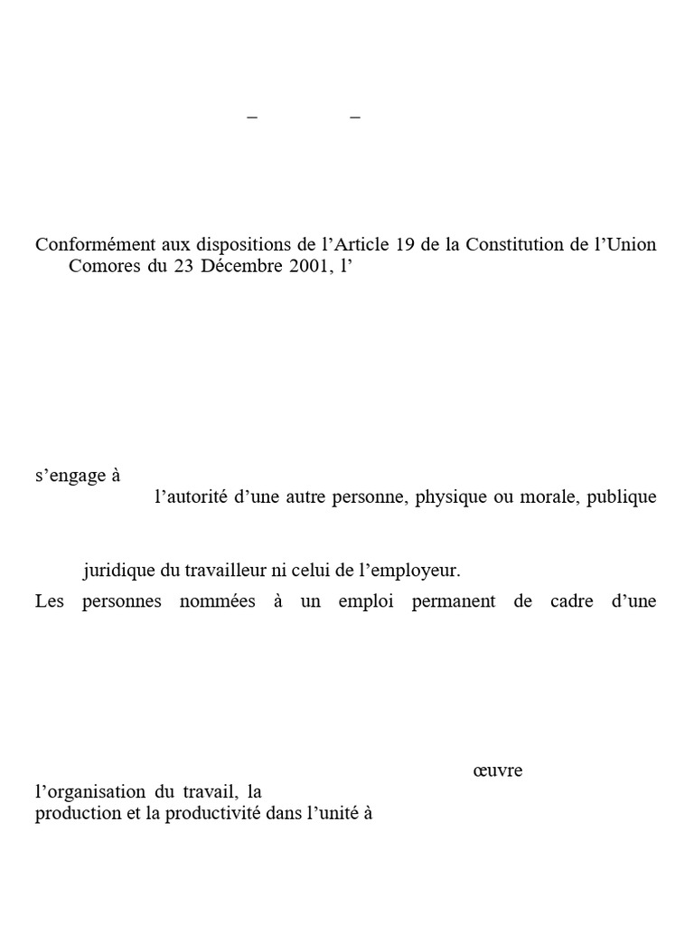 Code Du Travail | PDF | Convention collective | Convention européenne ...