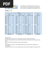 Pyramid Weight Lifting Chart | PDF | Recreation | Athletic Sports