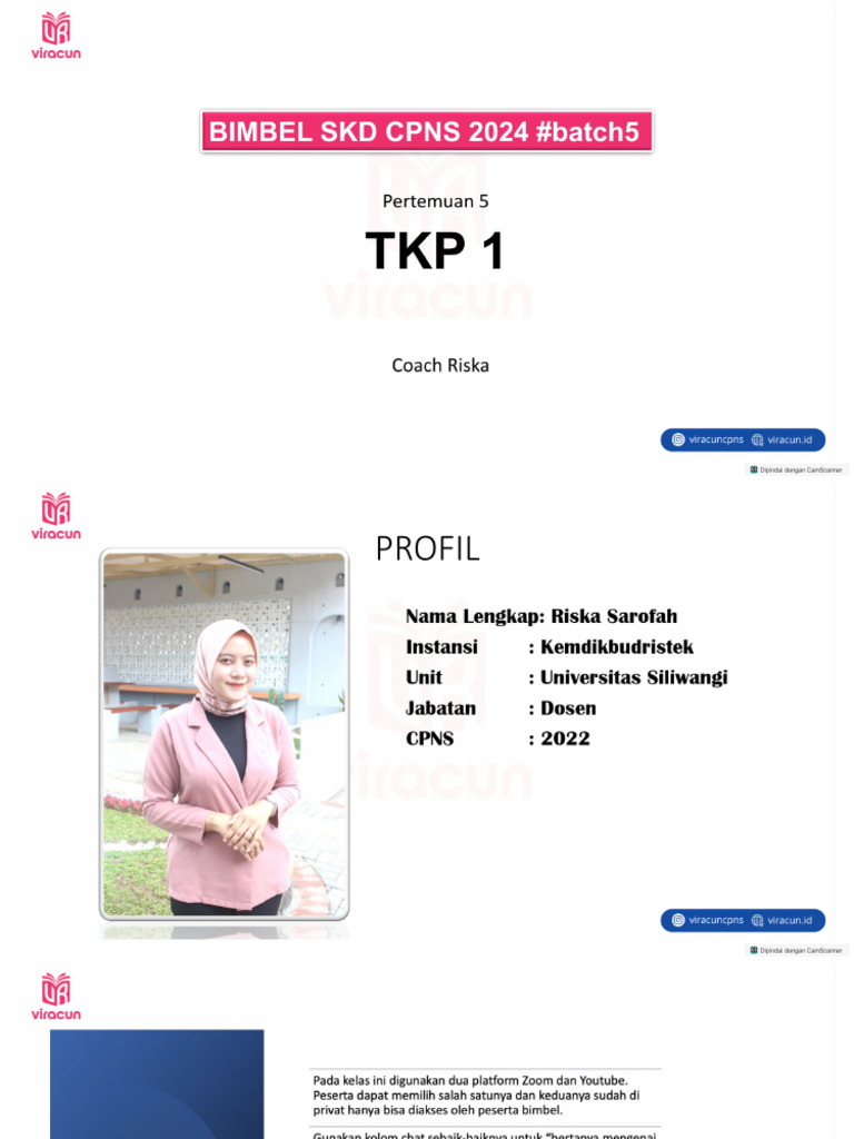 Live TKP 1 Coretan - SKD B5 | PDF