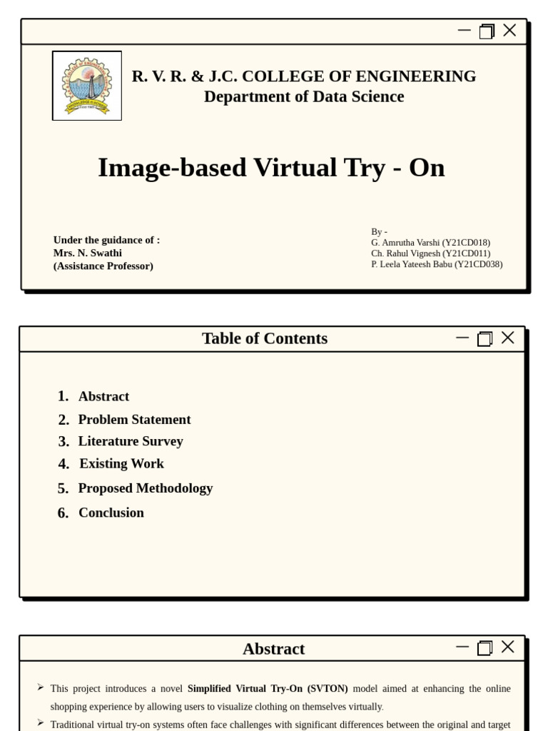 Image Based Virtual Try-On | PDF | Image Segmentation | Texture Mapping