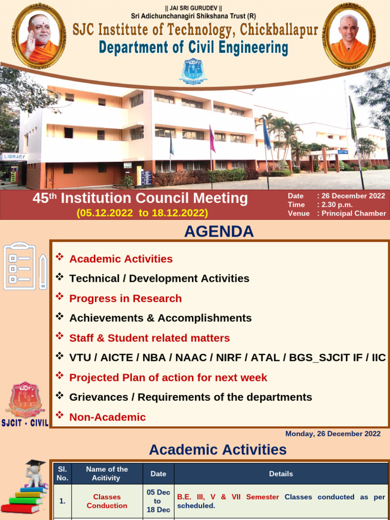 Civil Week 46 ICM (05 Dec 2022 To 18 Dec 2022) | PDF