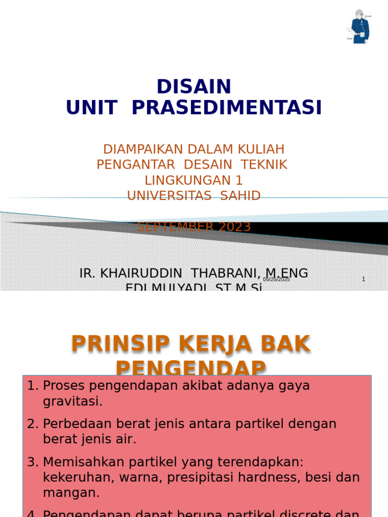 Unit Sedimentasi | PDF