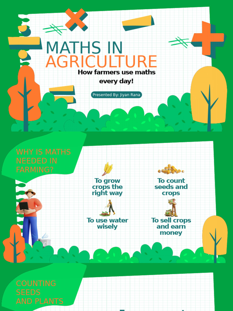 MATHs in Agriculture | PDF