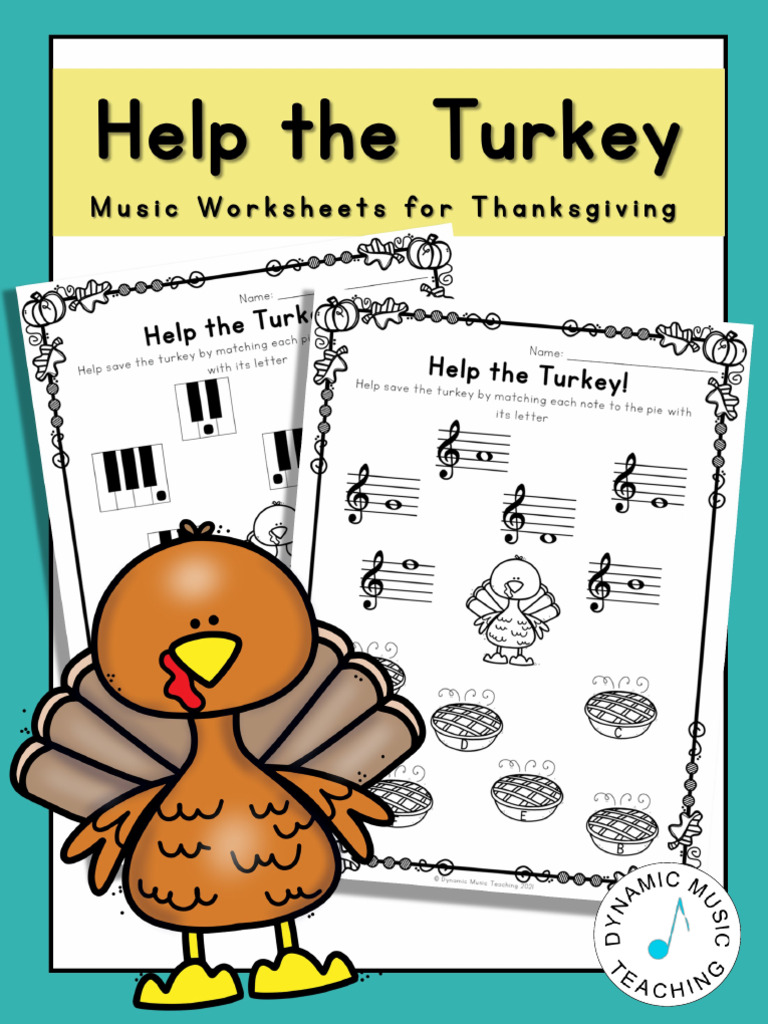 Thanksgiving Music Free Printable | PDF