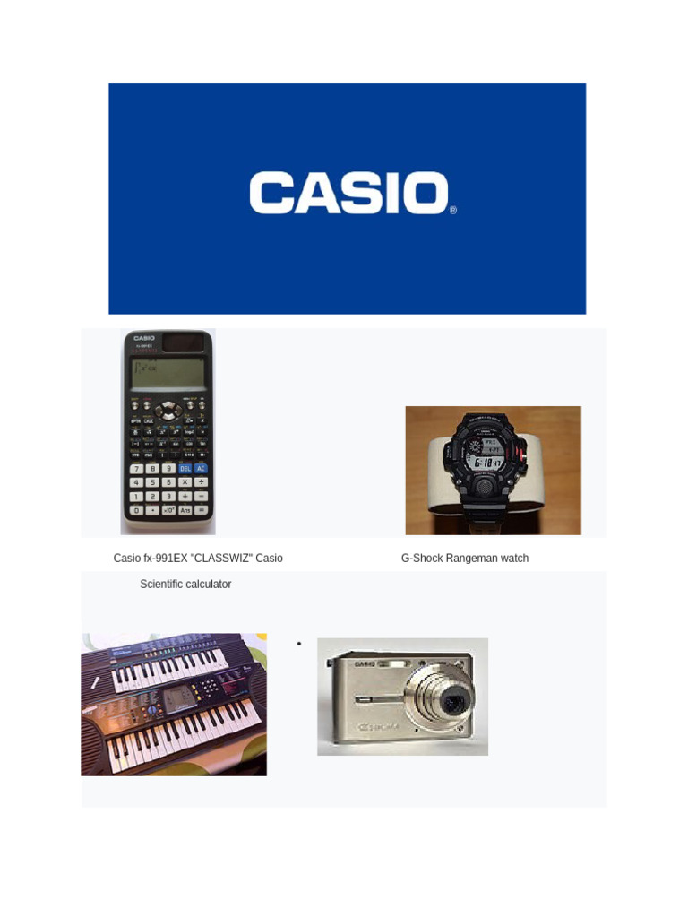 Casio Company | PDF | Financial Accounting | Business Economics