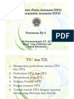 Contoh Soal Dfa Dan Nfa | PDF