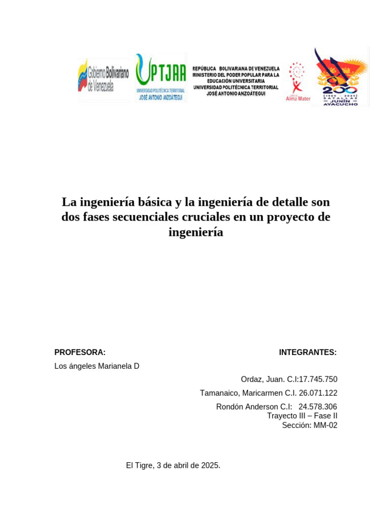 Ingeniería Básica | PDF | Scada | Ingeniería