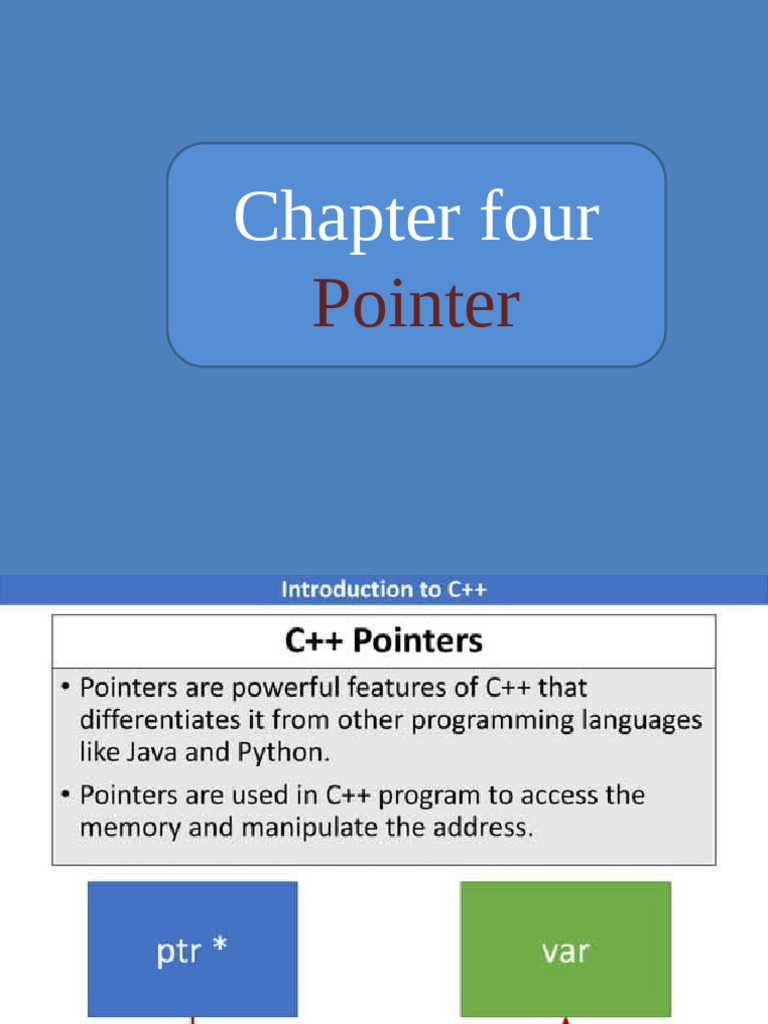 Ch4 Pointer | PDF