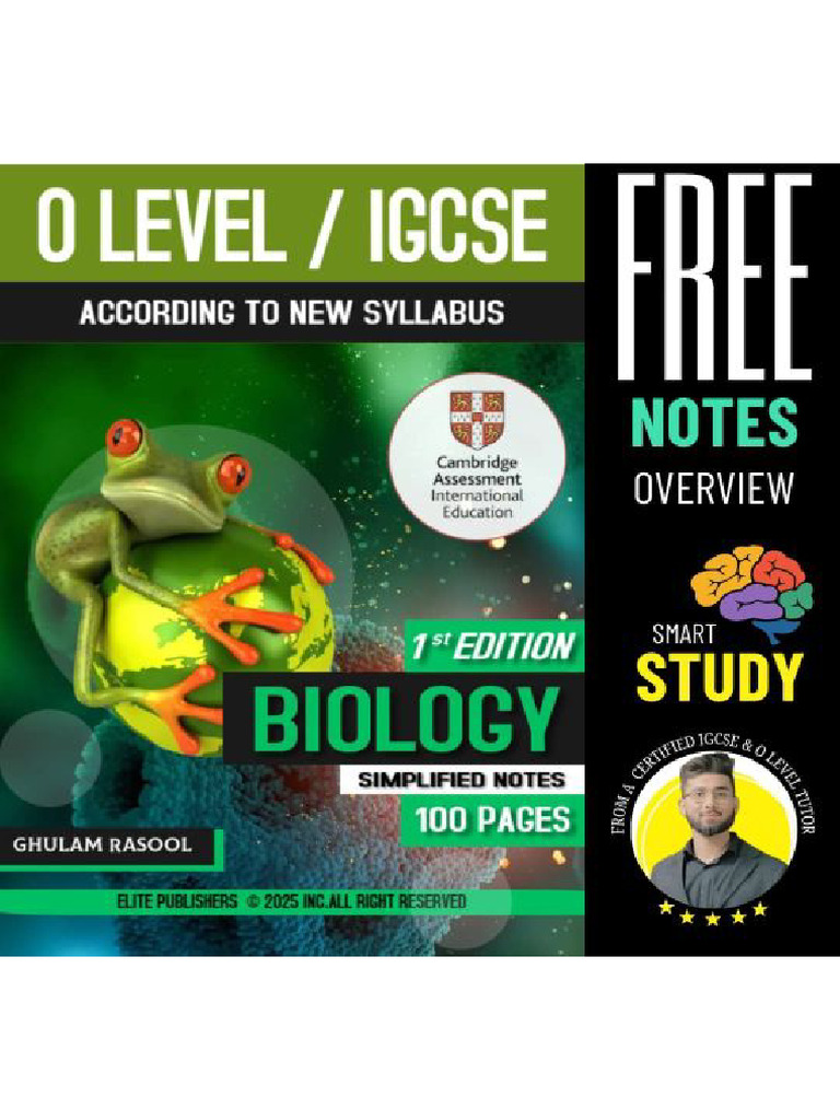 IGCSE & Biology Notes | PDF