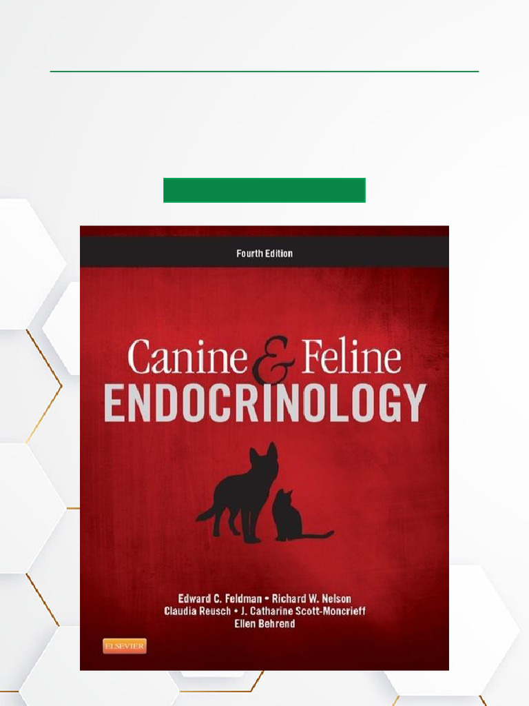 Canine and Feline Endocrinology, 4th Edition All Format Download | PDF