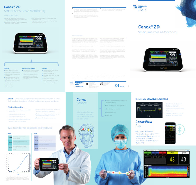 Conox 2D: Smart Anesthesia Monitoring | PDF | Anesthesia | Clinical ...