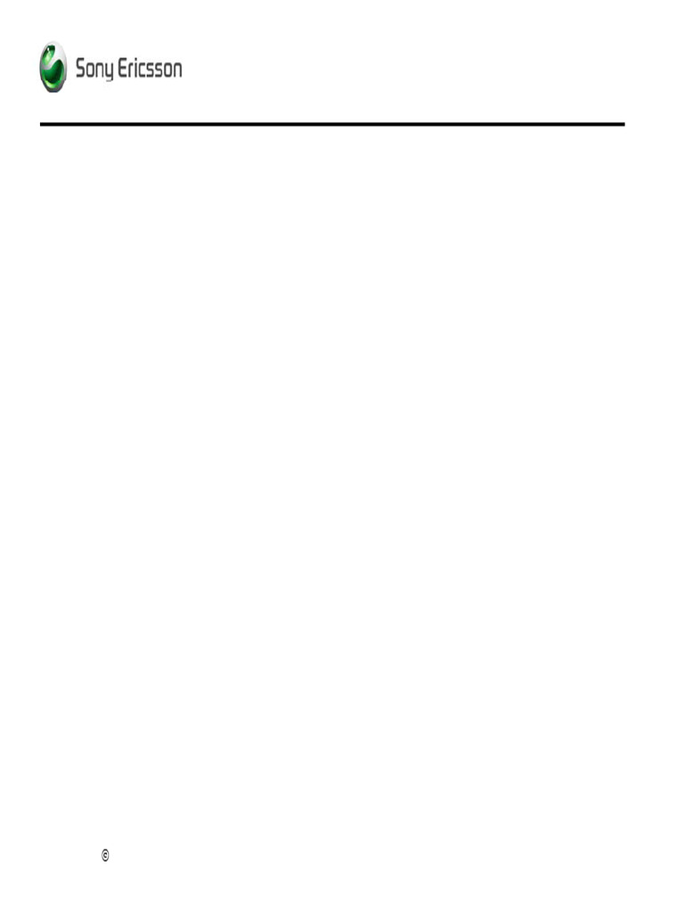 Sony Ericsson k750 Equipment List, Electrical | PDF | Power Supply | Electronics