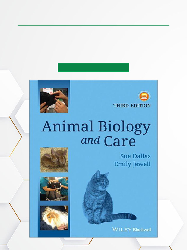 Animal Biology and Care - 3rd Edition PDF | PDF