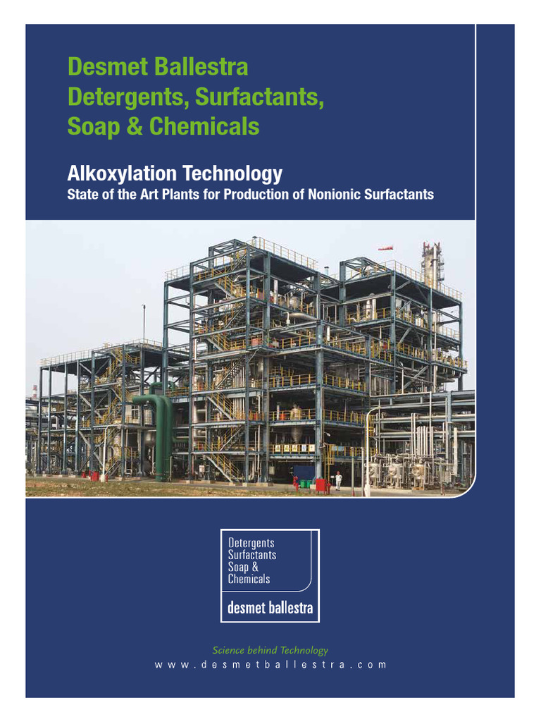Alkoxylation Technology | PDF | Chemical Reactor | Chemical Reactions
