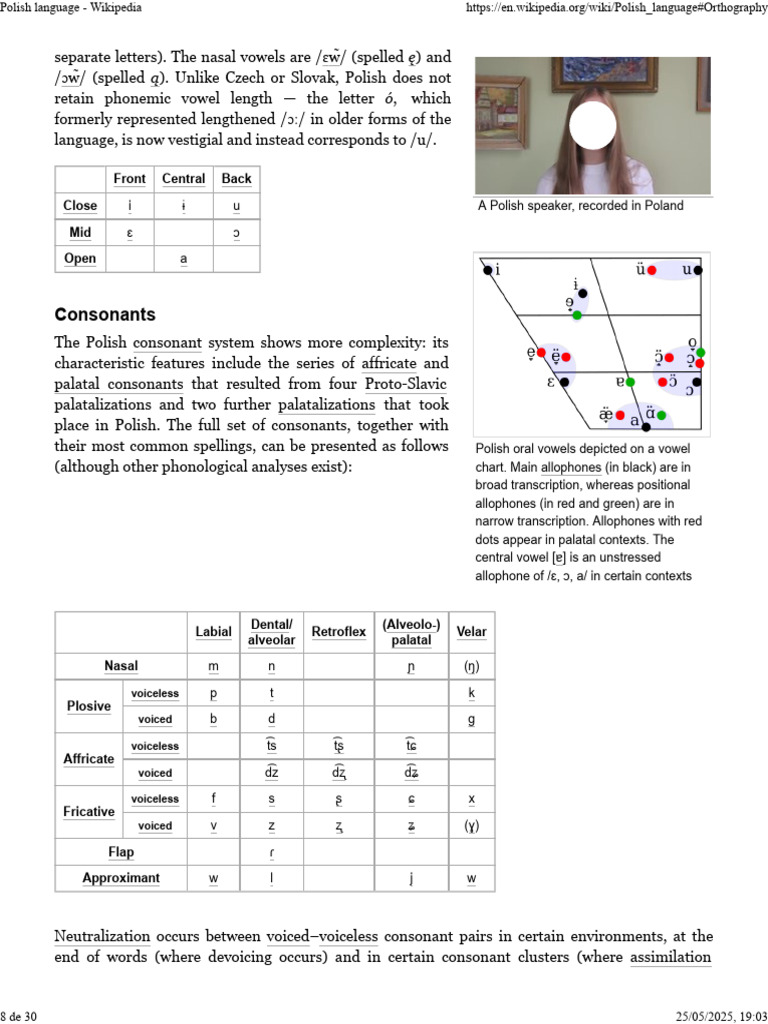 Polish Language Phonetics Overview | PDF | Stress (Linguistics) | Syllable