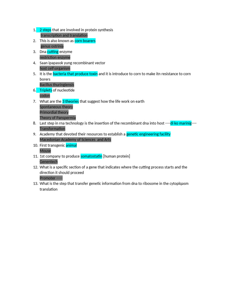 Genbio Reviewer | PDF