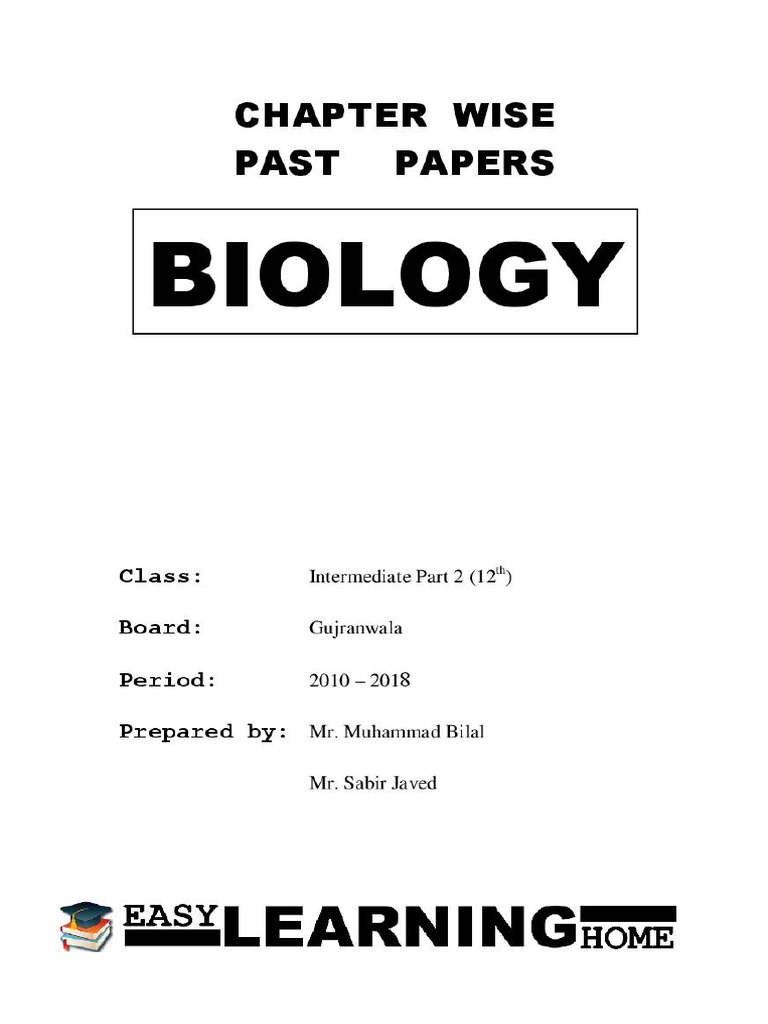 12 Biology GRW | PDF
