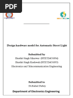 Project Report On Automatic Street Light Using LDR | PDF | Street Light ...
