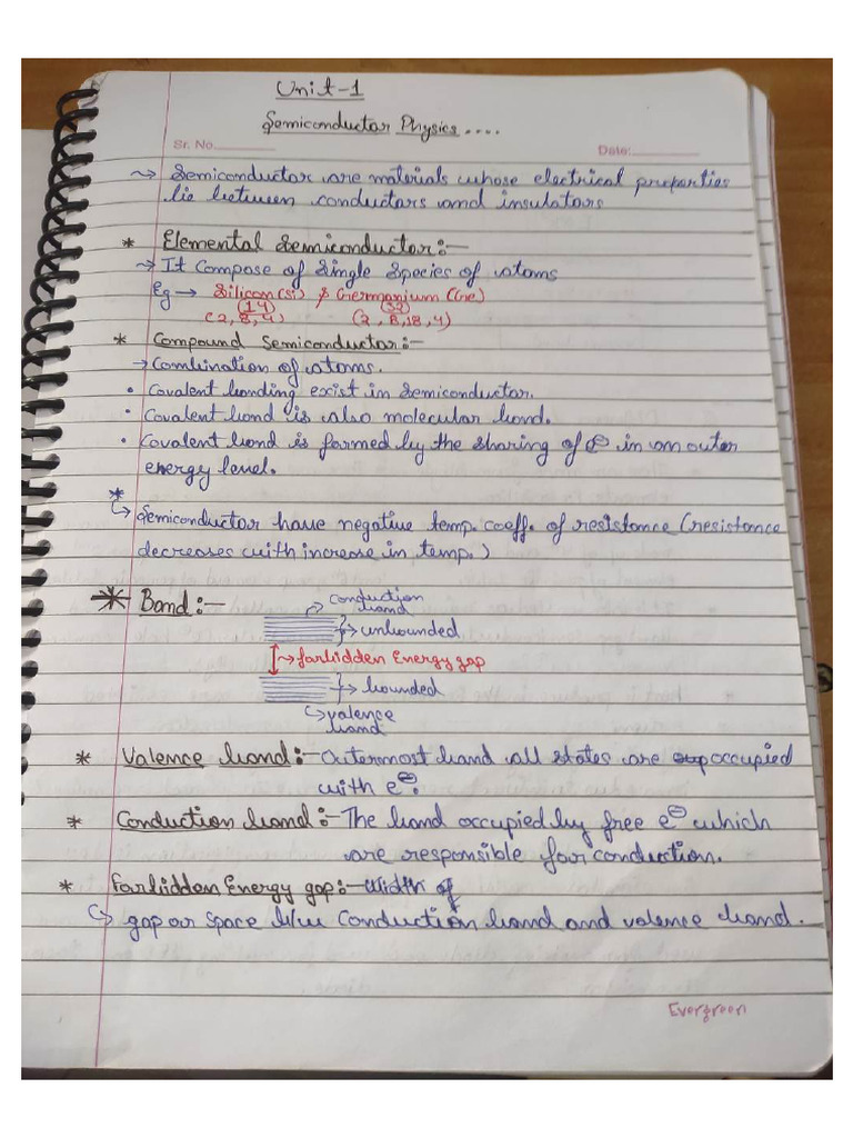 Electronic Devices Notes-Compressed | PDF