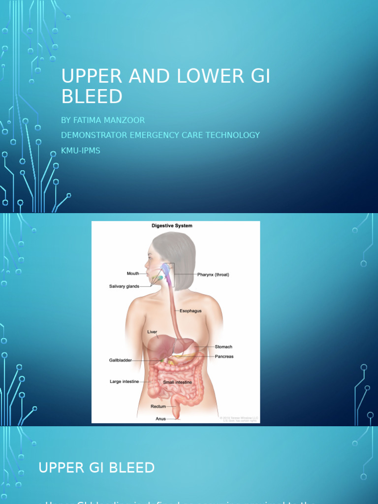 UPER AND LOWER GI BLEED | PDF | Ulcerative Colitis | Gastrointestinal Tract
