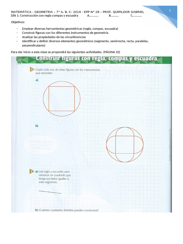 Geometria EPP 28 | PDF | Triángulo | Geometría