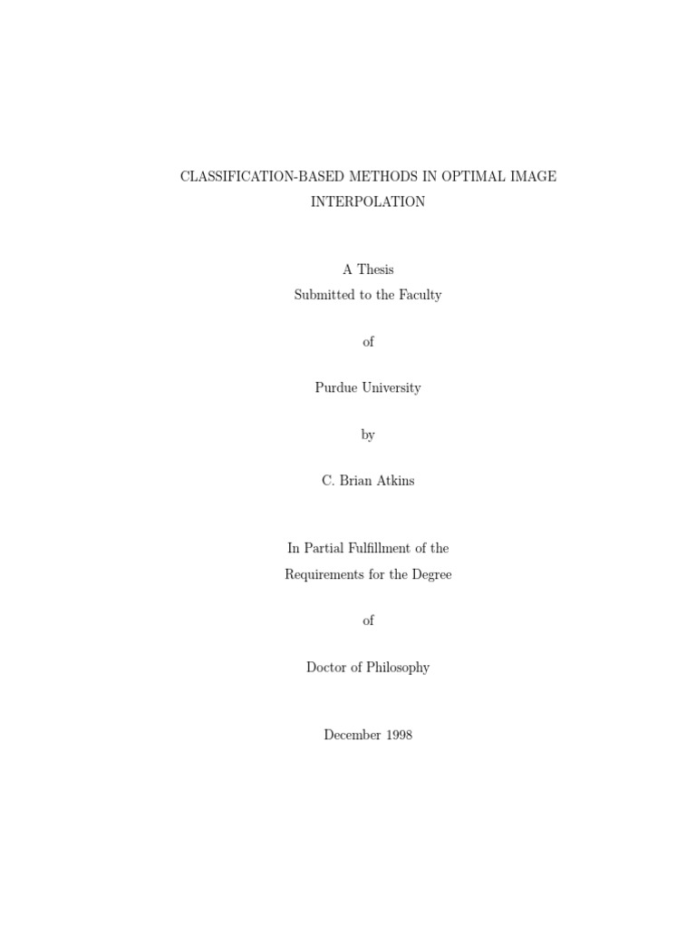 Thesis Atkins | PDF | Image Resolution | Probability Distribution