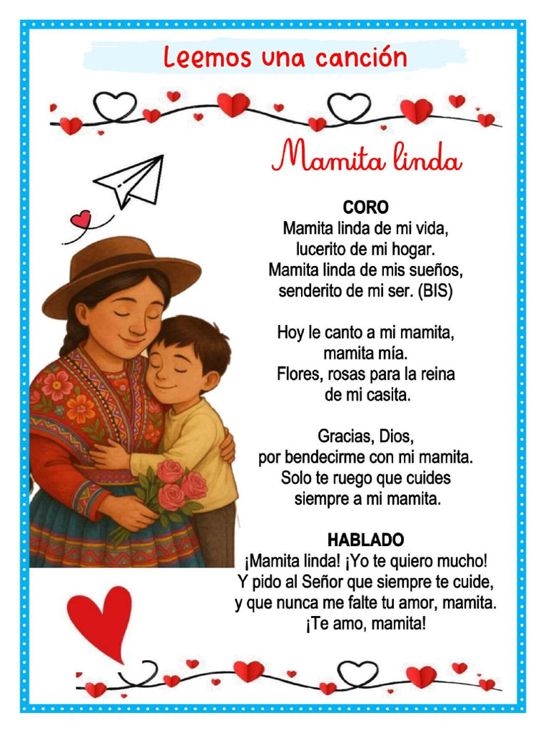 Ficha - Cancion A La Mamita | PDF