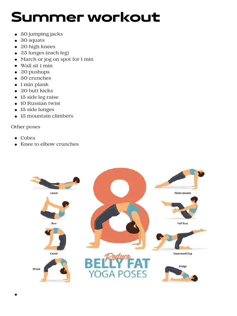 Summer Workout | PDF