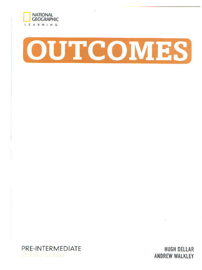 Outcomes Pre-Intermediate Students Book - TOAZ - Info | PDF