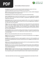 DIB SHAMS Covered Card Benefits Overview | PDF | Credit Card | Payments