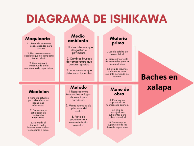 Pink Fishbone Diagram | PDF