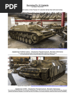 Surviving Panther Tanks Worldwide | PDF | Tanks | Armoured Fighting ...