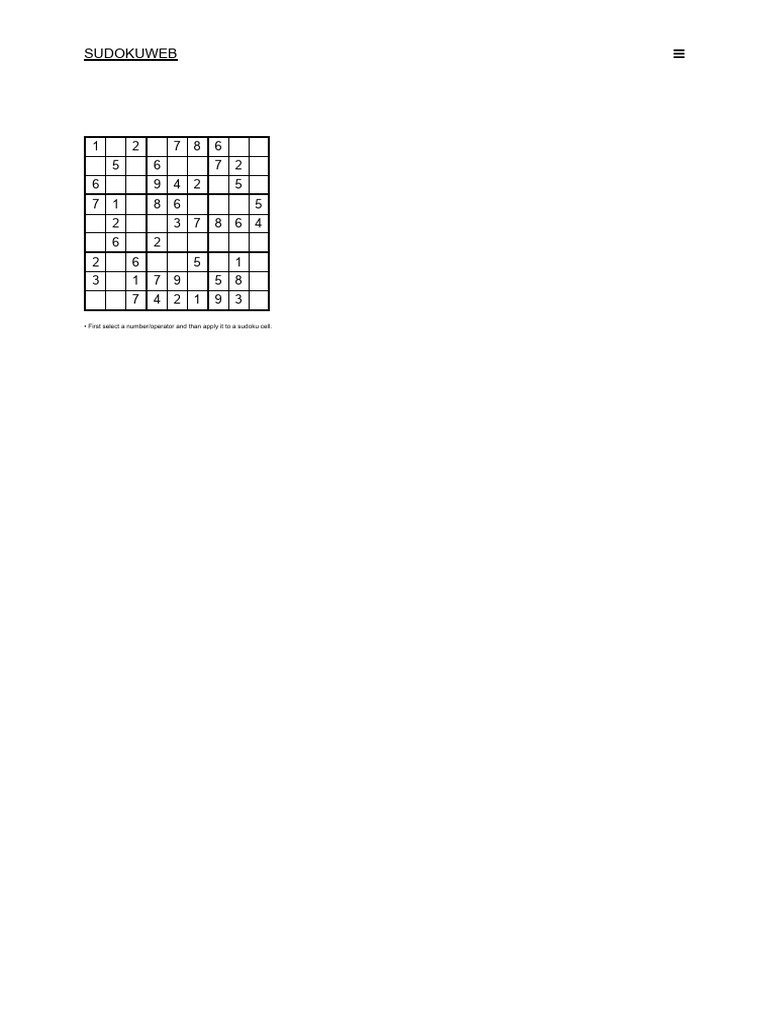 Sudoku Generator 8 | PDF