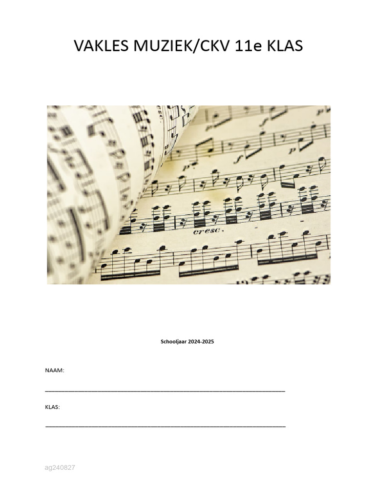 CKV Mapje Template | PDF