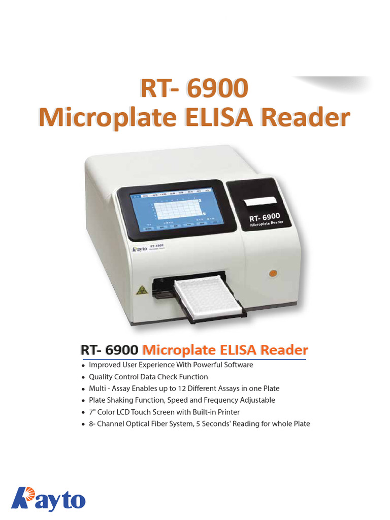 Microplate-Elisa-Reader 1 | PDF | Elisa | Wavelength