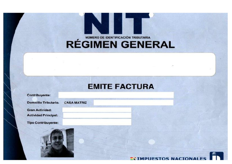 Nit para Imprimir | PDF