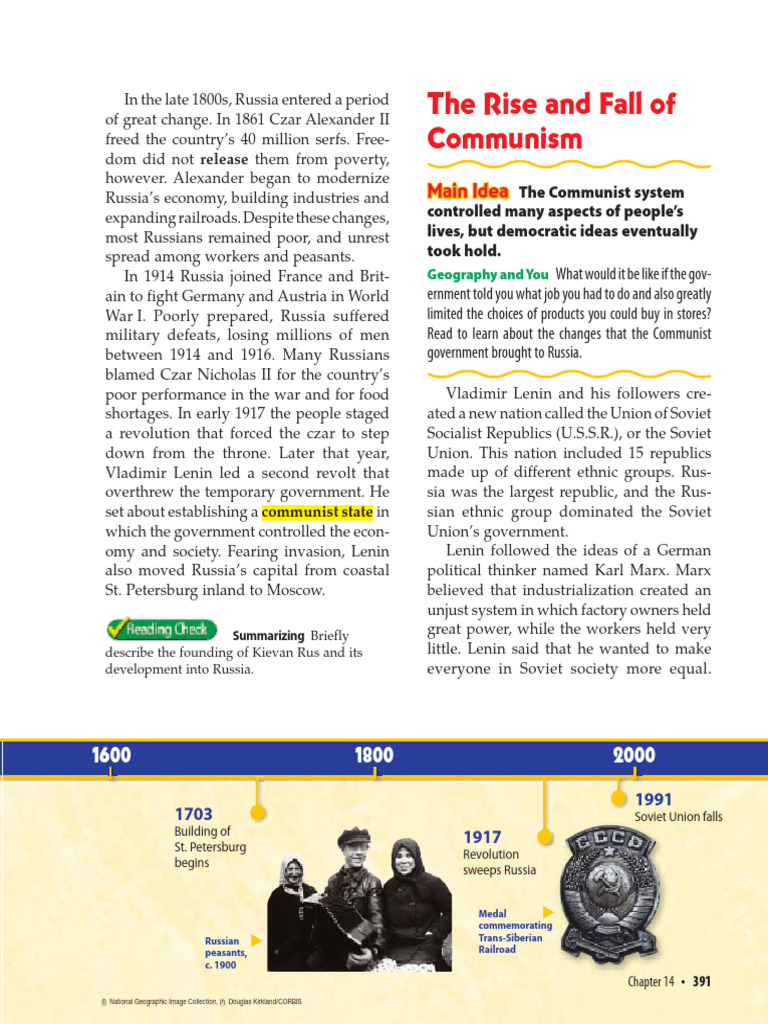 Grade 10 Week 13 | PDF | Soviet Union | World Politics
