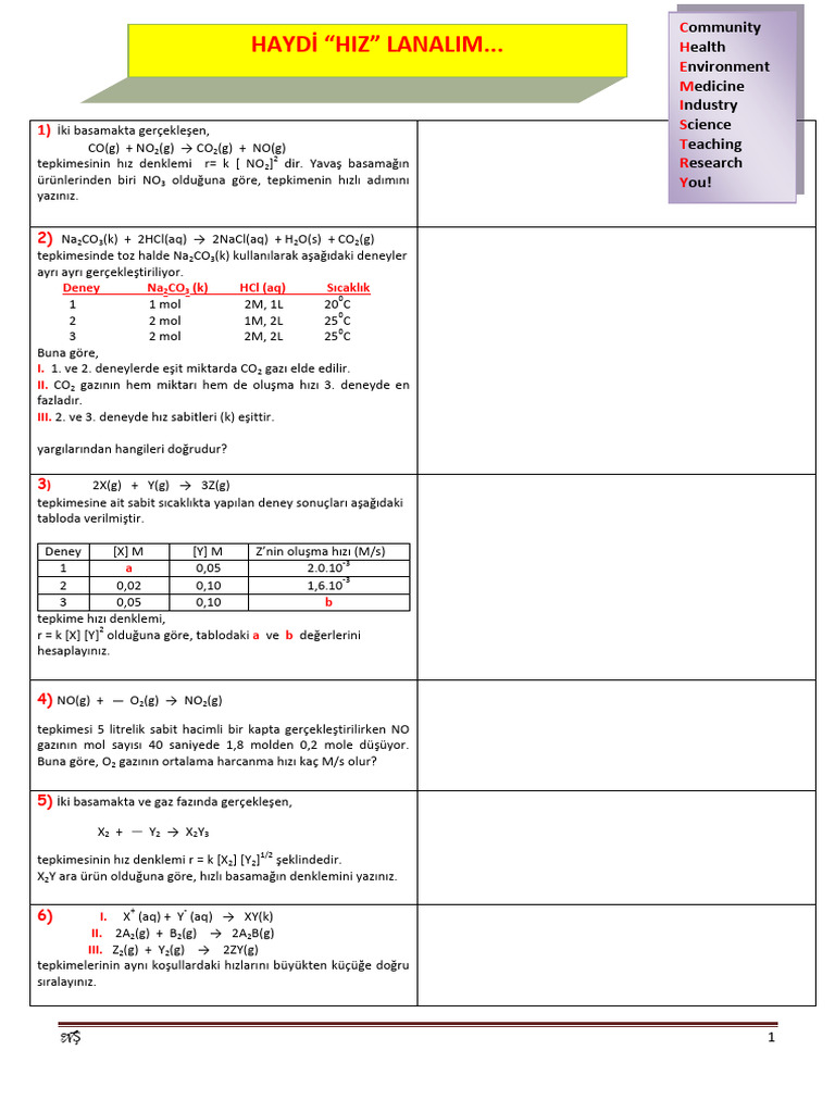 Haydi̇ 'Hiz' Lanalim-Nş | PDF