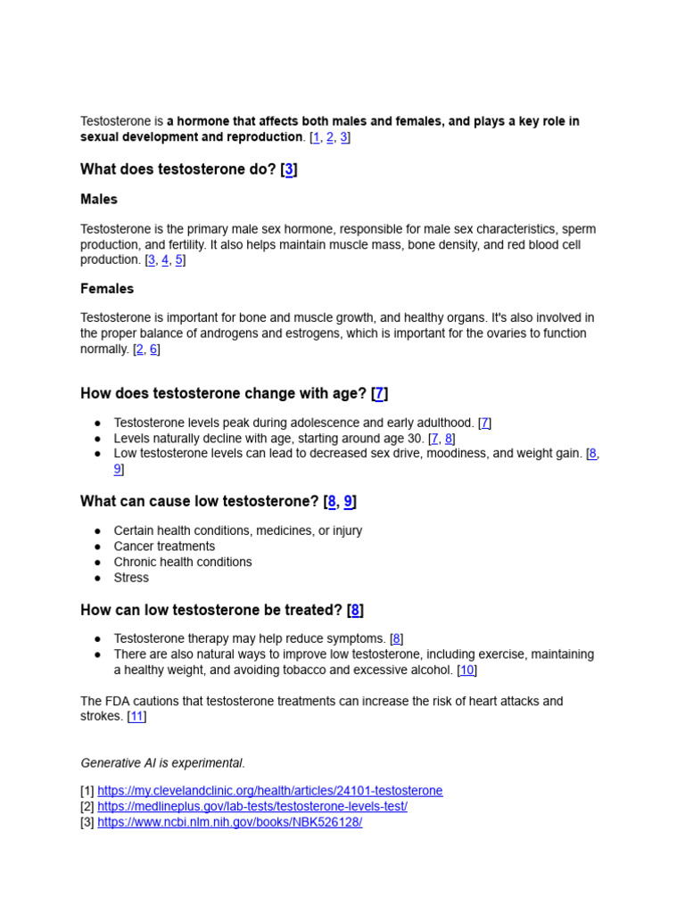 What Is Testosterone | PDF | Testosterone | Endocrine System
