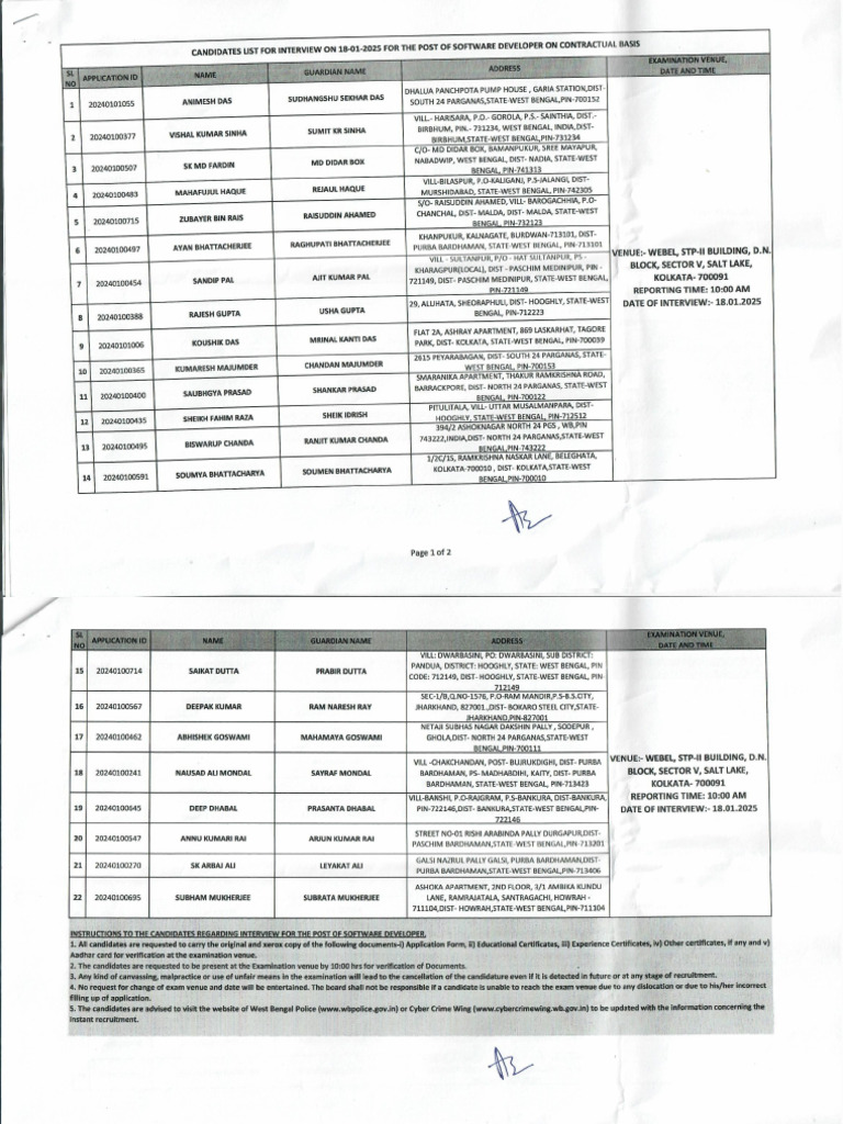 Software Developer CCW | PDF