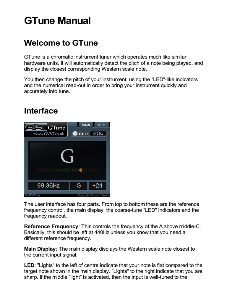 G Tune Manual | PDF | Software Engineering | System Software