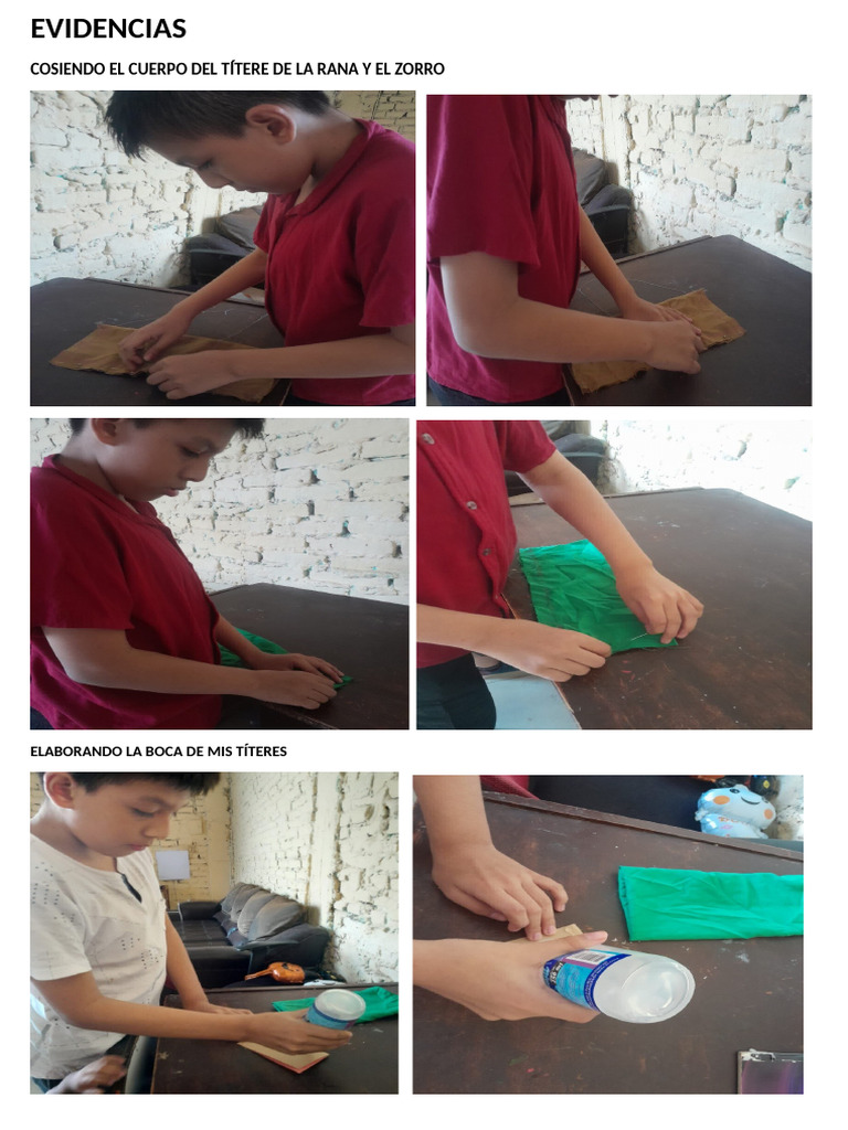Evidencias de Los Titeres | PDF