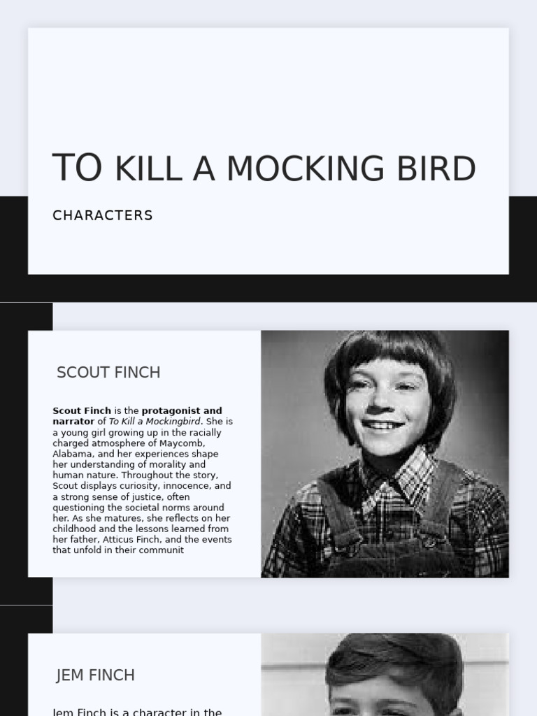 To Kill A Mocking Bird | PDF | To Kill A Mockingbird