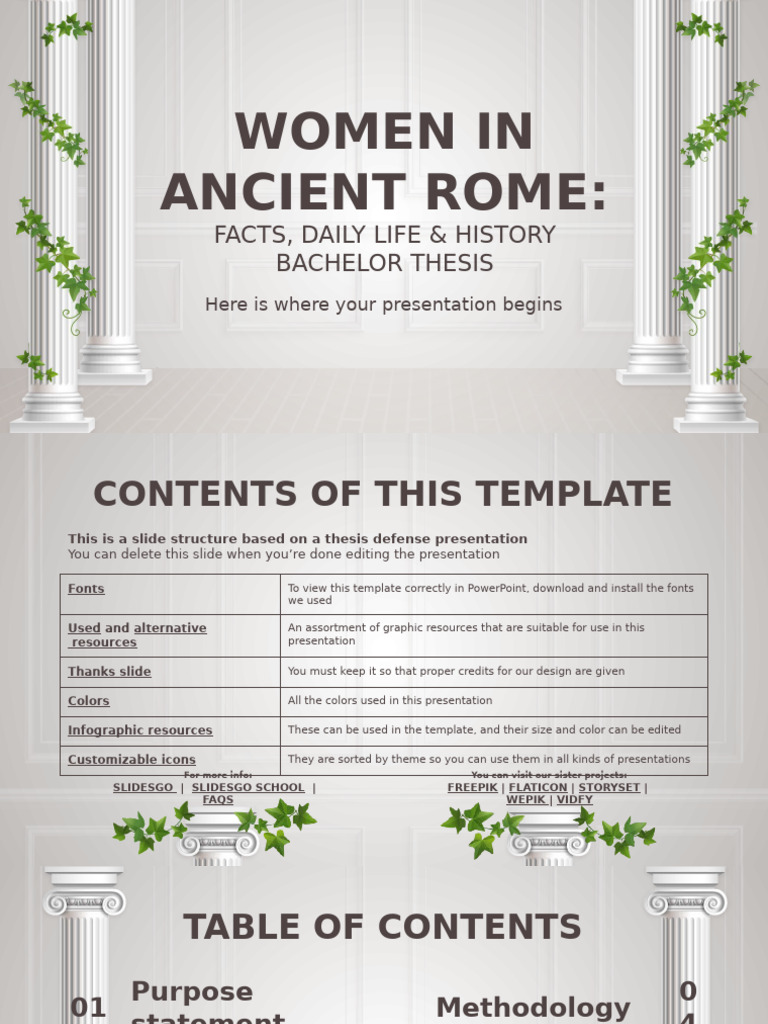 Women in Ancient Rome_ Facts, Daily Life & History - Bachelor Thesis by ...